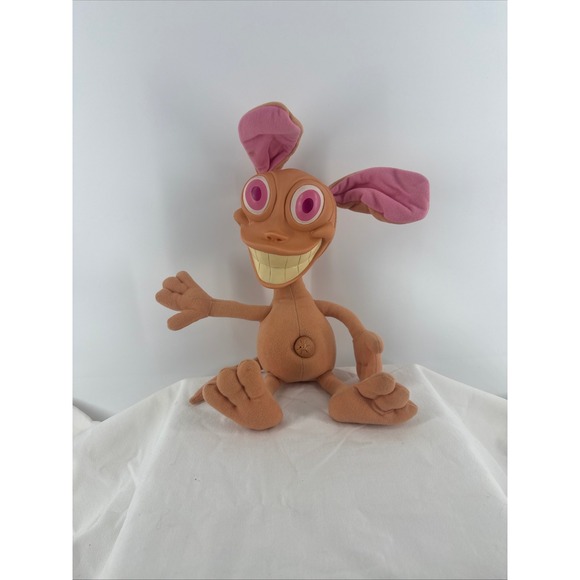Mattel | Toys | Vintage Ren And Stimpy Ren Hoek Plush Mattel 992 ...
